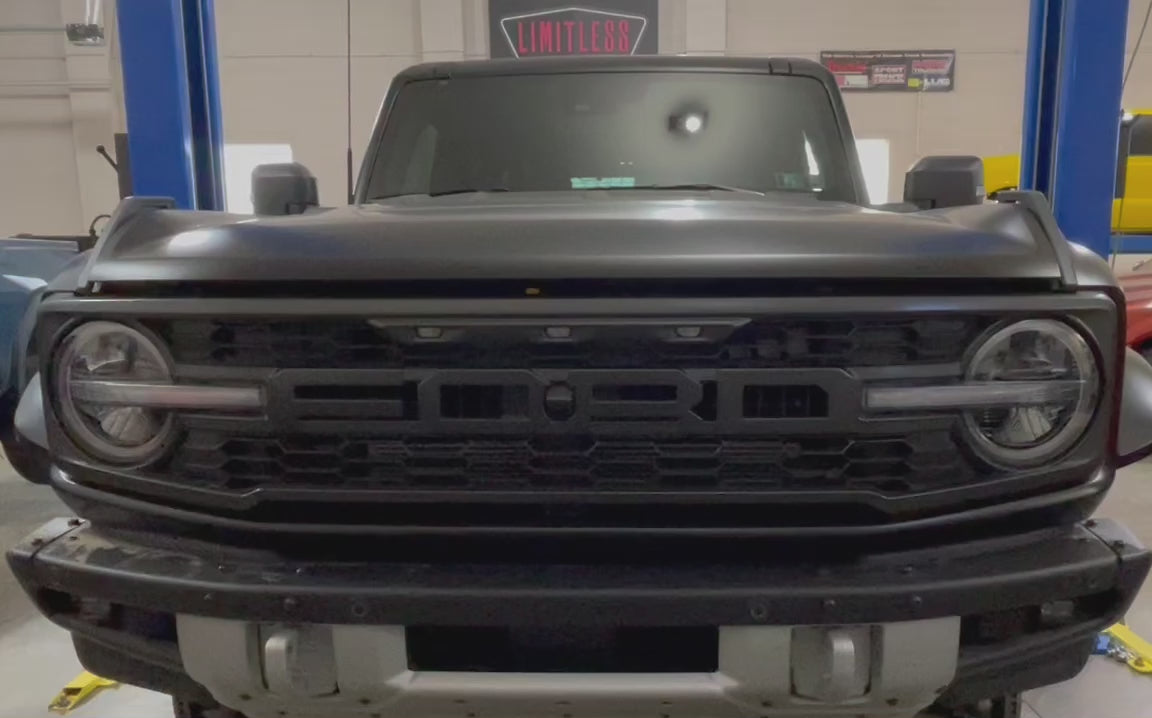 2022 - Present Bronco Raptor LED Grille Marker Light Strobe Kit ...