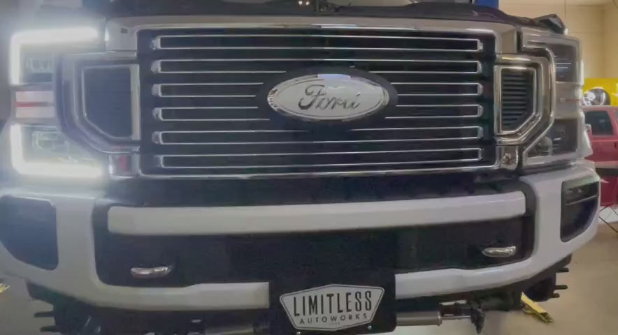 2020-2022 Ford Super Duty LED C- Ring (DRL) Strobe Kit – Limitless ...
