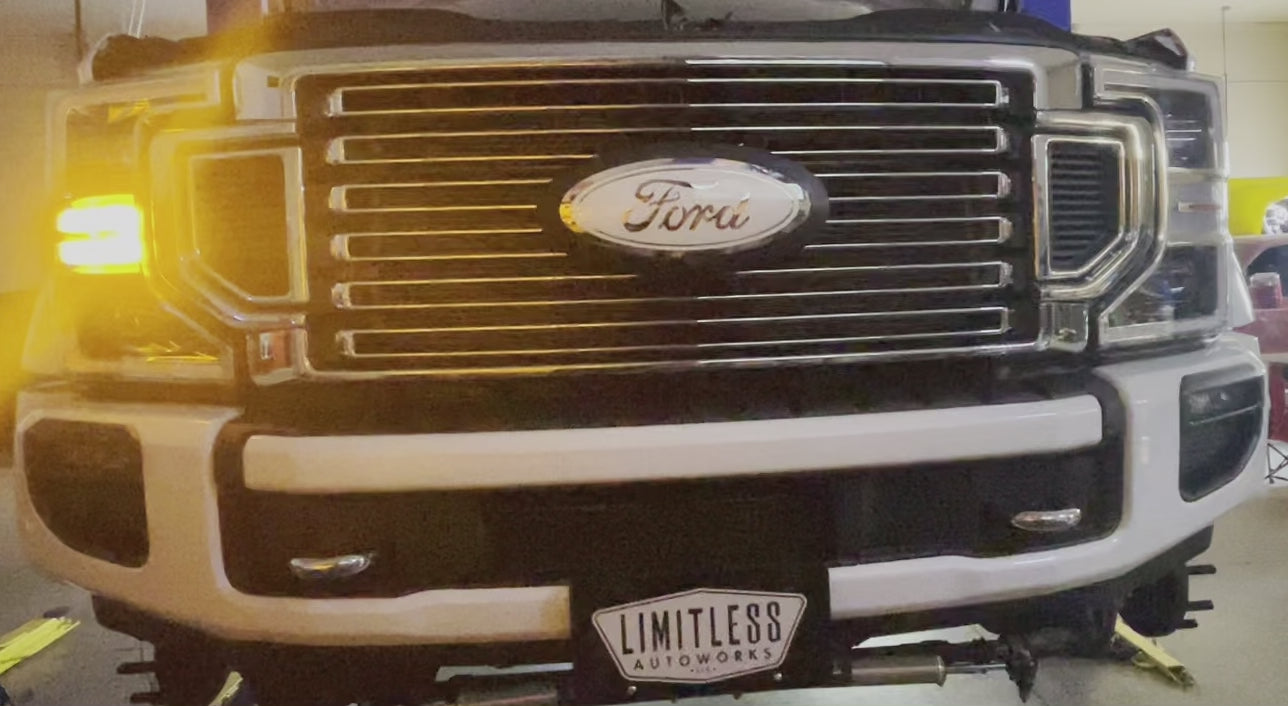 2020-2022 Ford Super Duty LED Front Turn Signal Strobe Kit – Limitless ...