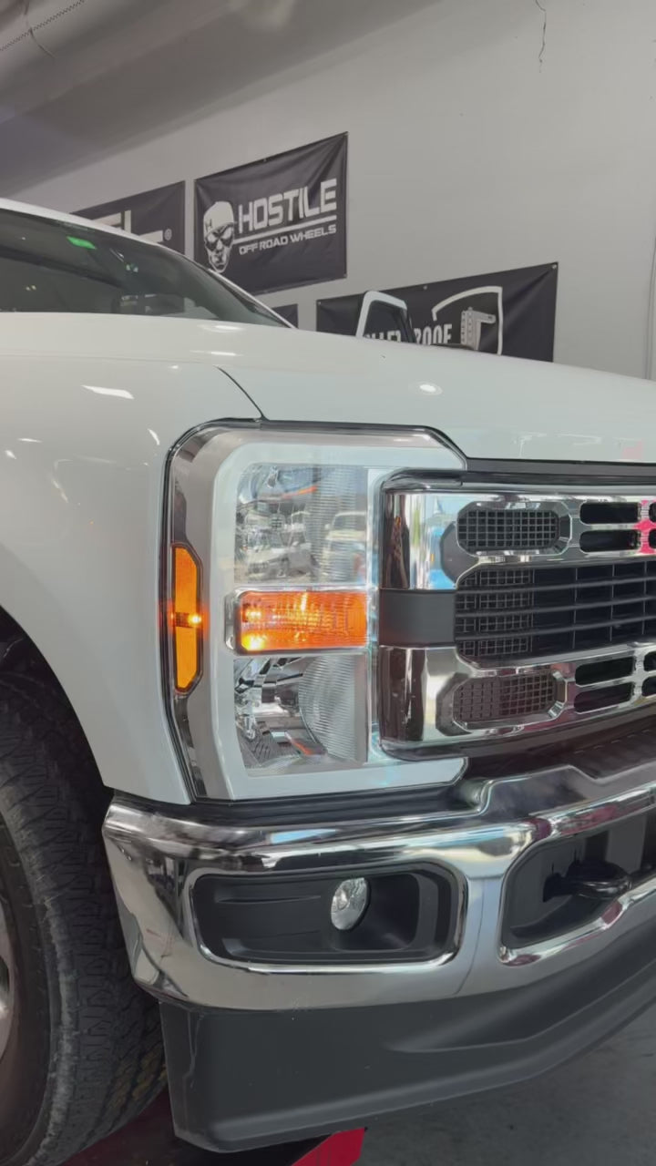 2023 - Present Super Duty Halogen Front Turn Signal Strobe Kit ...